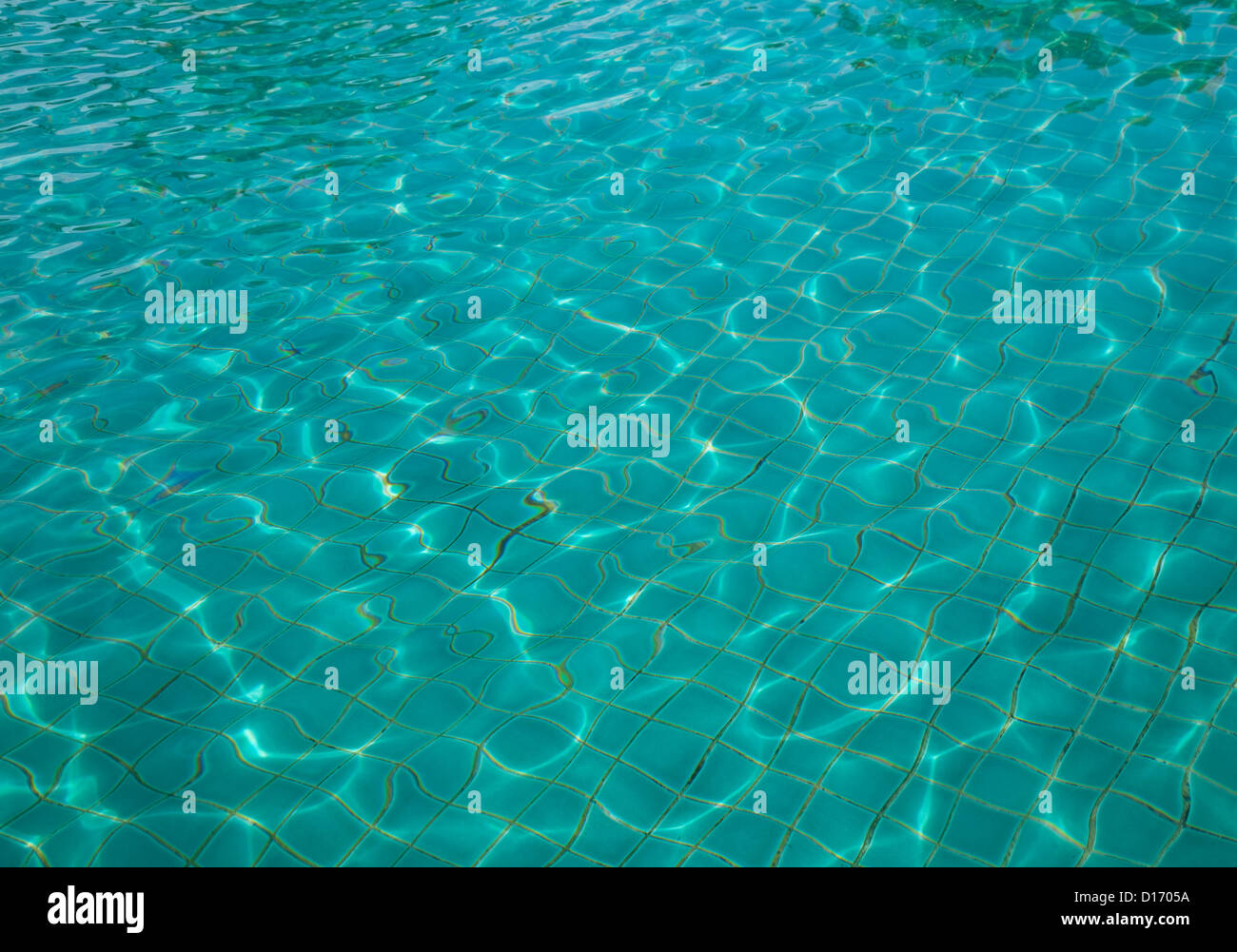 Blue clear water background Stock Photo - Alamy