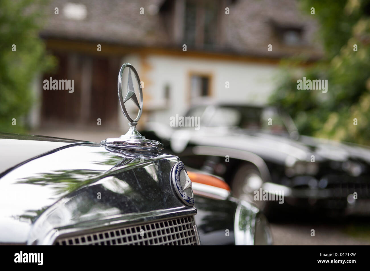 Classic Mercedes Benz Car Stock Photo - Alamy
