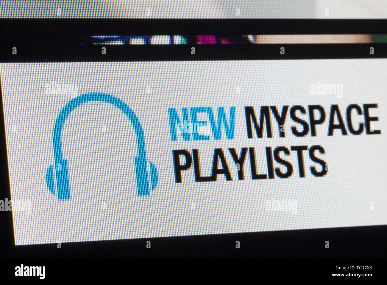 Myspace logo hi-res stock photography and images - Alamy