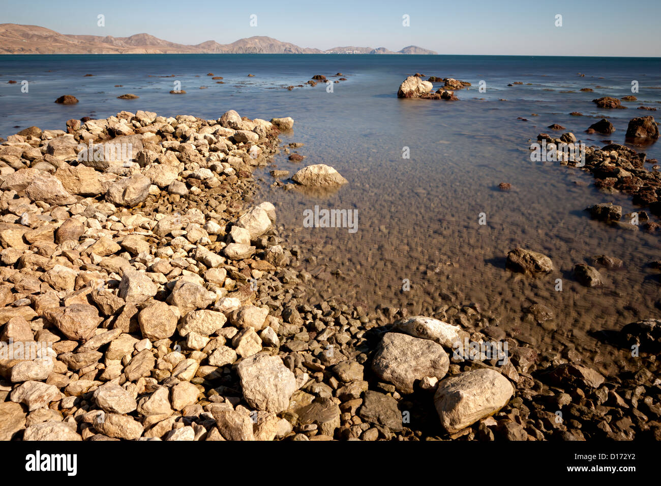 Rocky coastline of Black sea. Crimea, Ukraine Stock Photo - Alamy