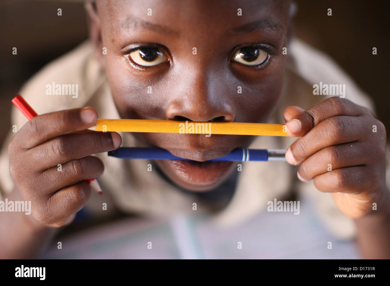 African coloured male closeup hi-res stock photography and images - Alamy