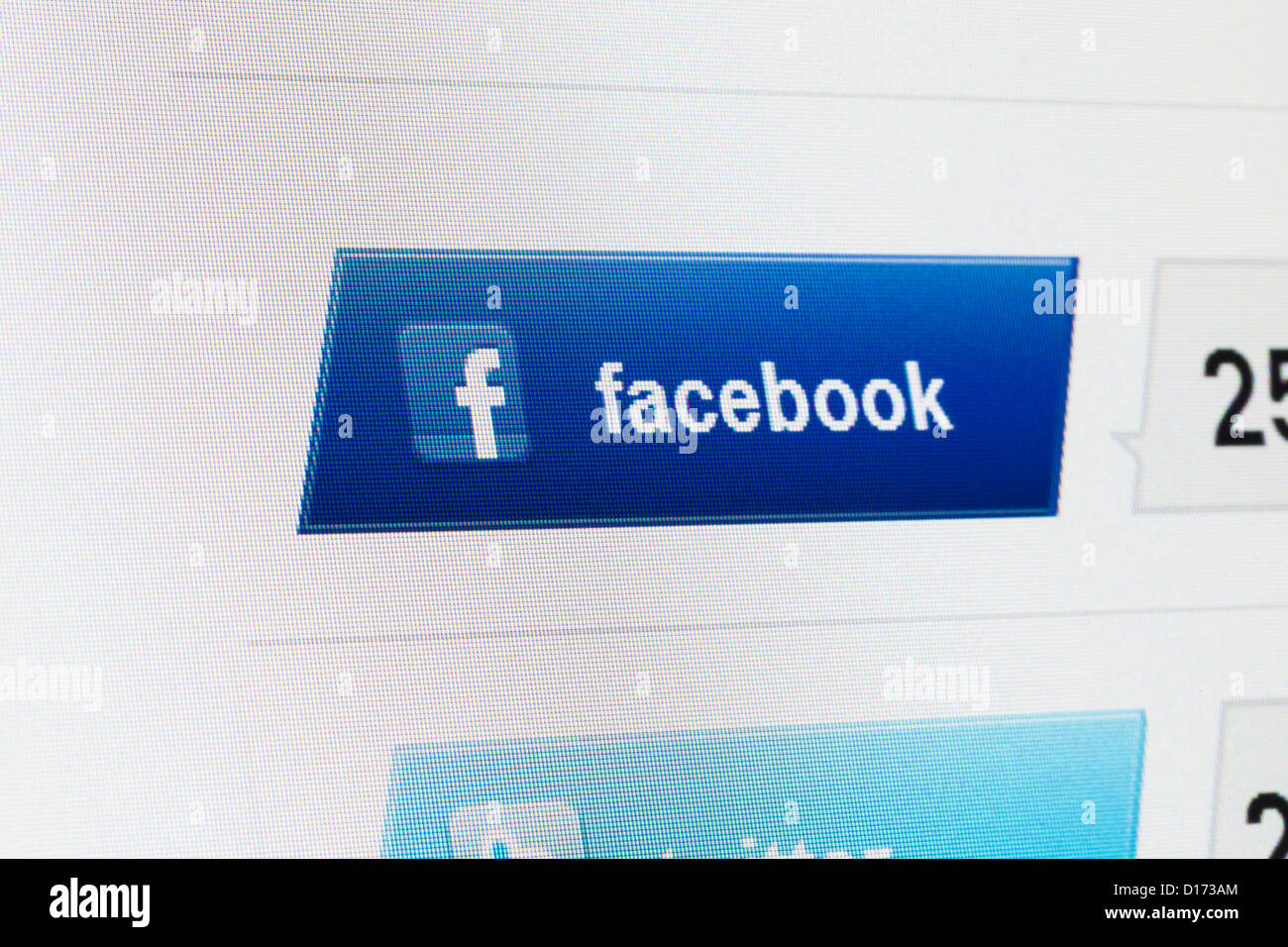 Facebook website Stock Photo - Alamy