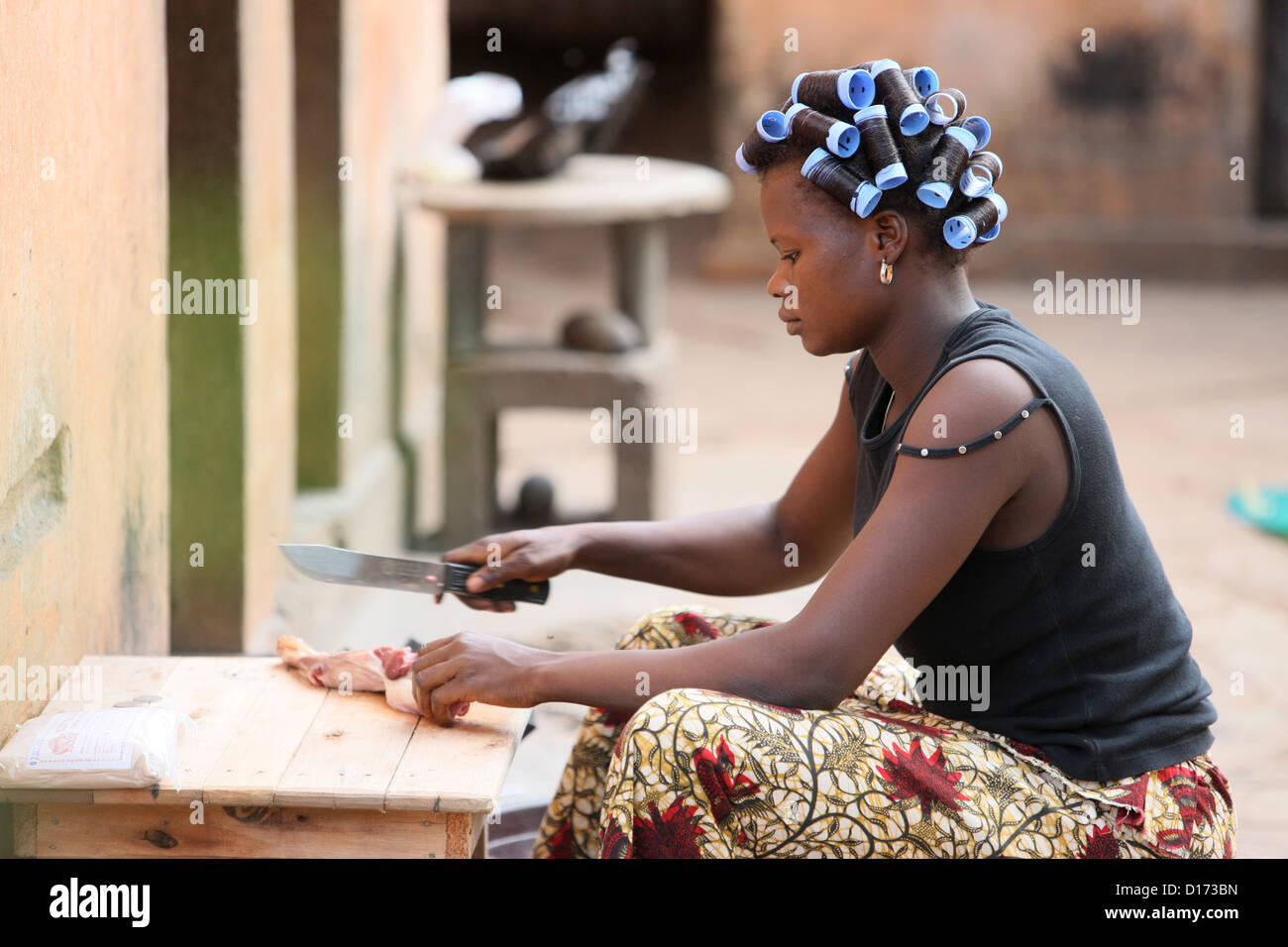 Meat processing africa hi-res stock photography and images - Alamy