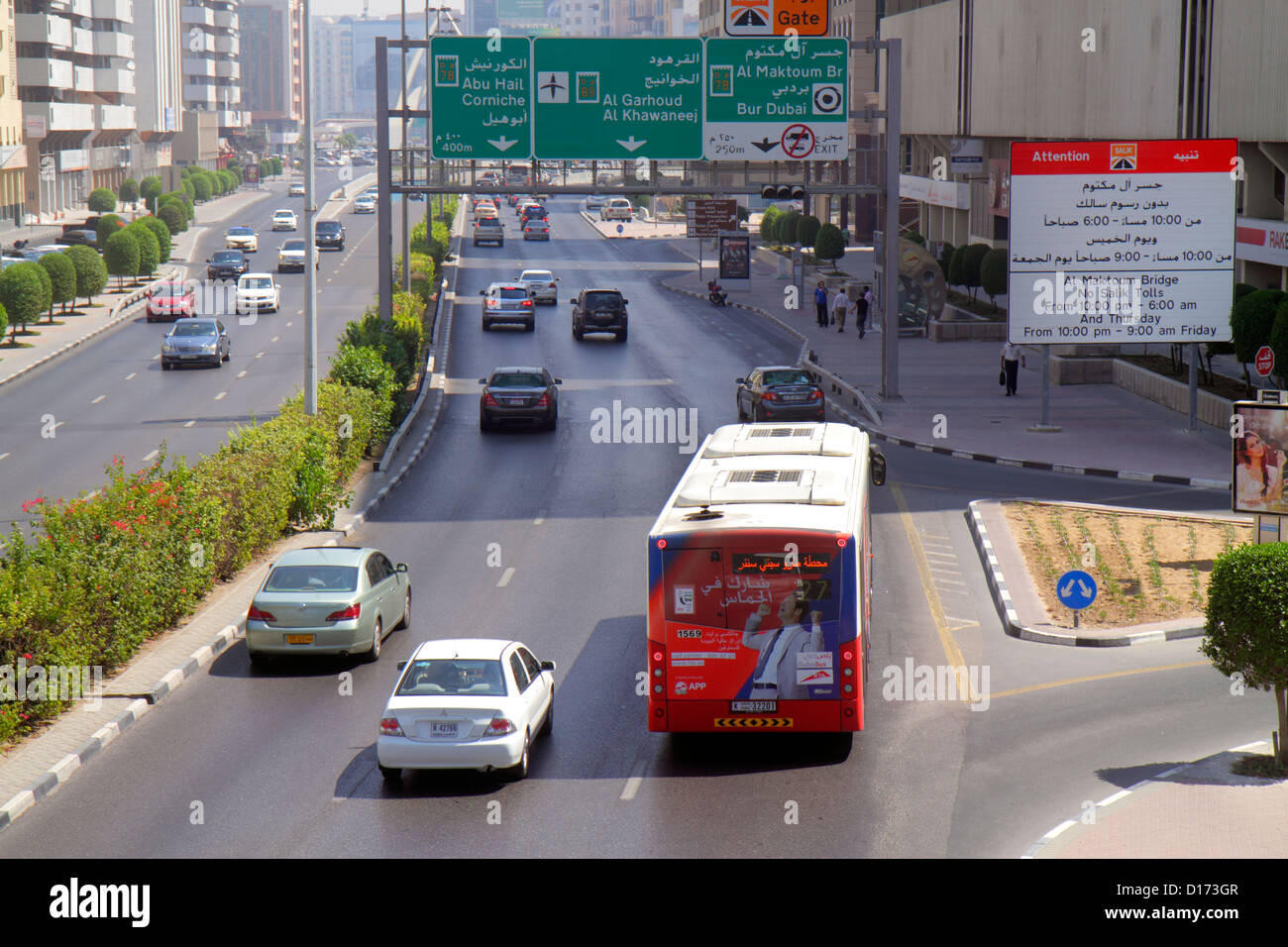 Dubai And Deira And Al Rigga Road High Resolution Stock Photography and ...
