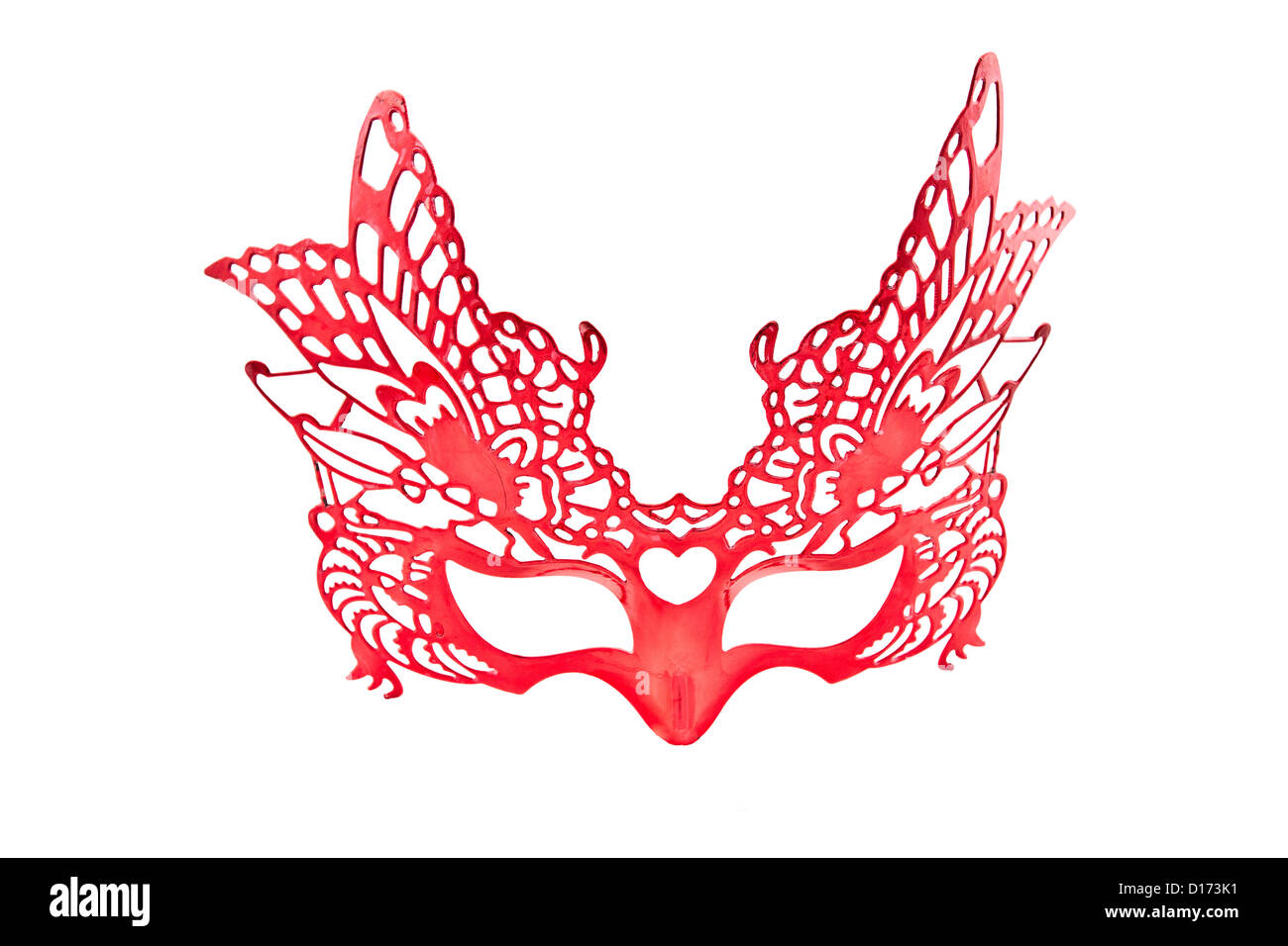 a beautiful image of a red carnival mask Stock Photo - Alamy