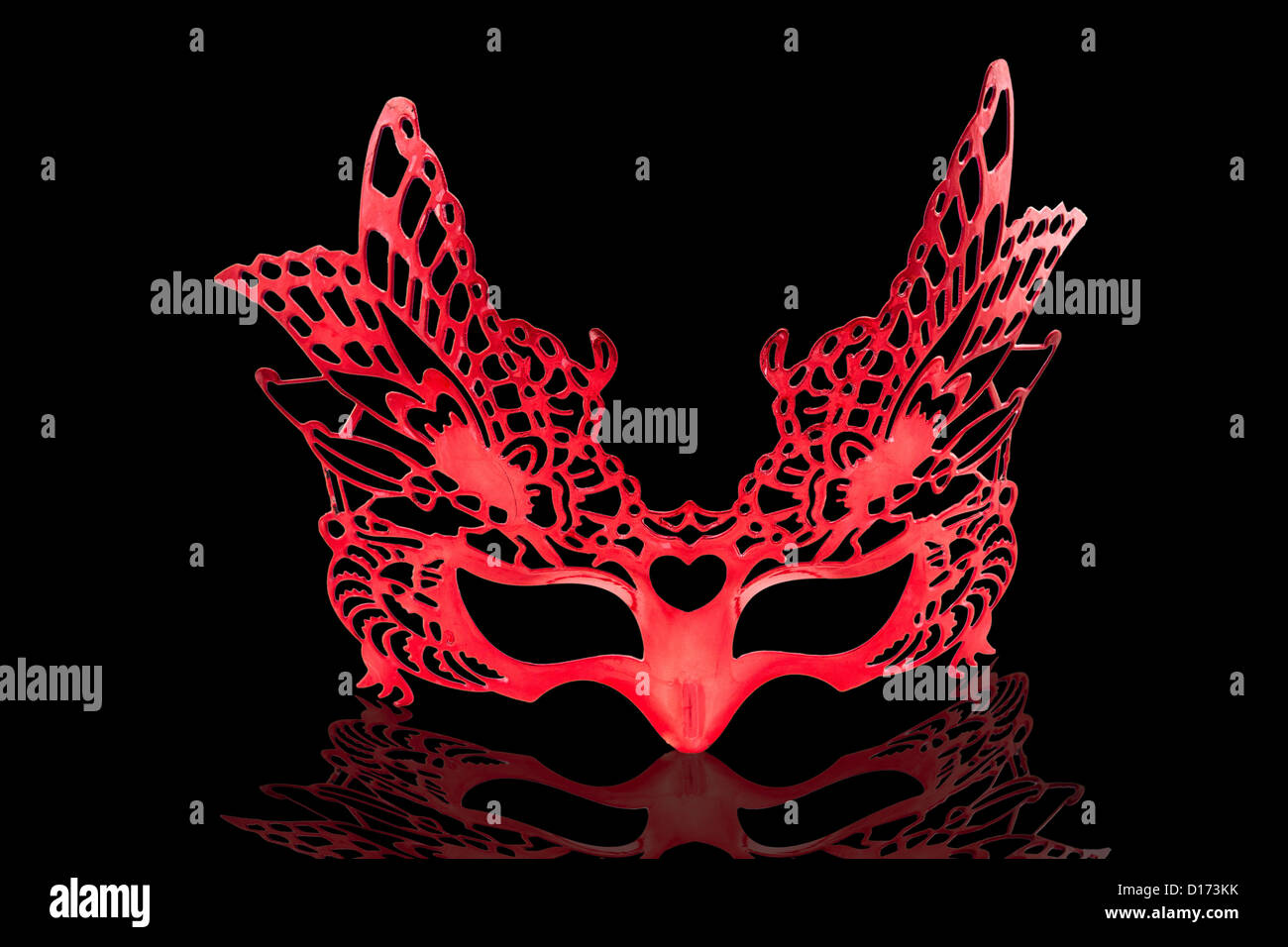 a beautiful image of a red carnival mask Stock Photo - Alamy