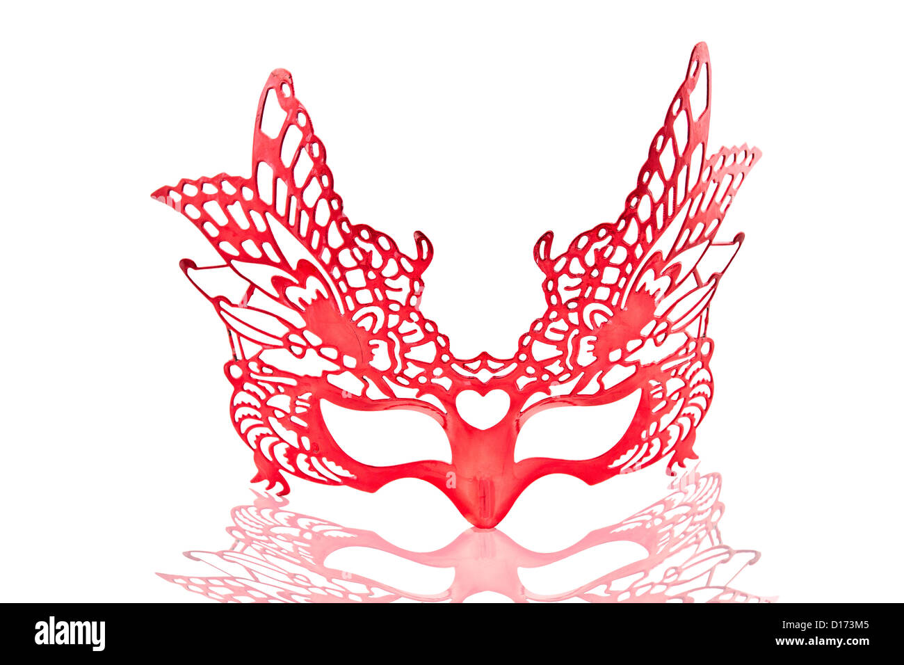 a beautiful image of a red carnival mask Stock Photo - Alamy