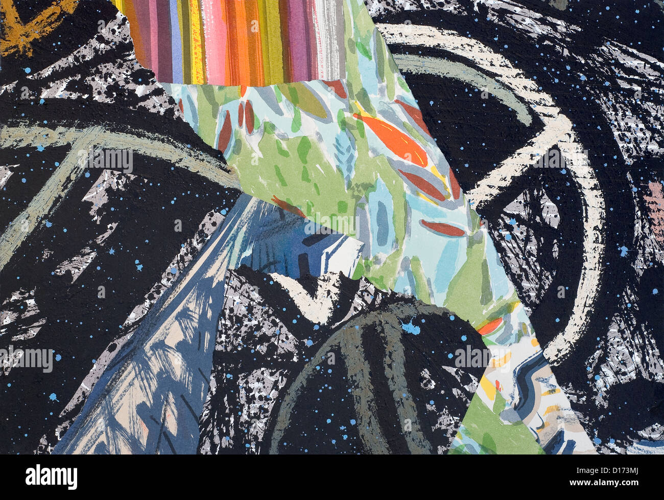 Paper collage art hi-res stock photography and images - Alamy