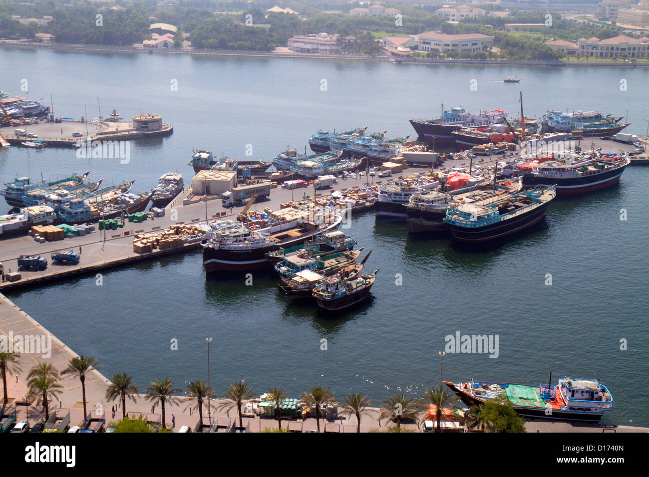 Dubai UAE,United Arab Emirates,Middle East Eastern,Dubai Creek water ...