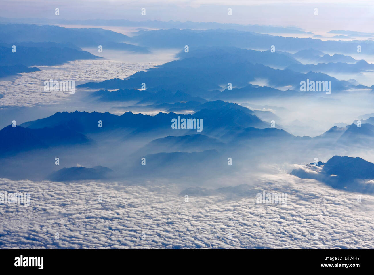 Europe, Italy, italian alps, aerial view Stock Photo - Alamy