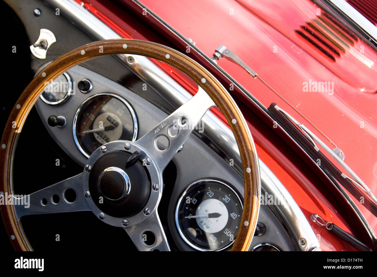 Classic car dials hi-res stock photography and images - Alamy