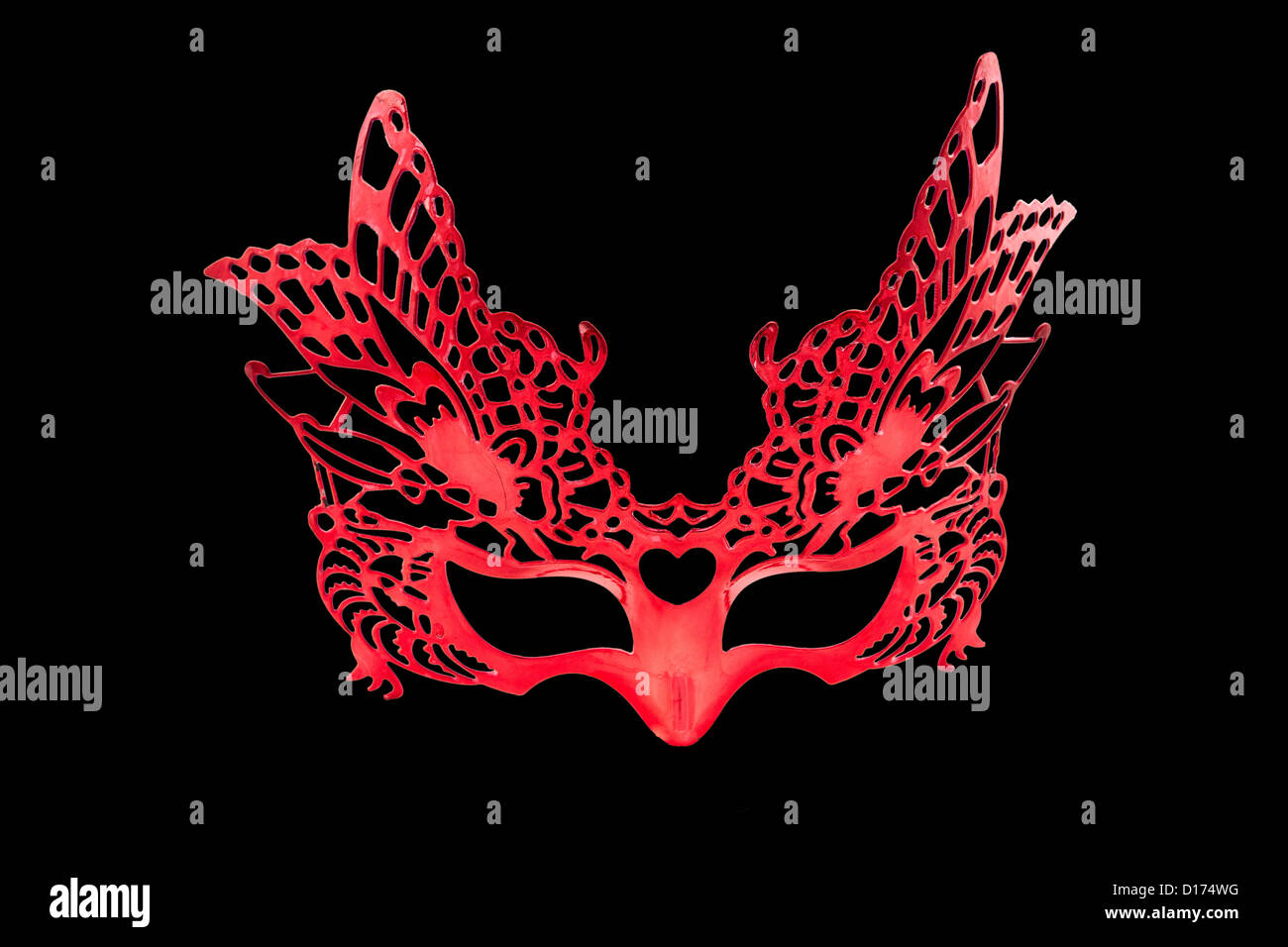 a beautiful image of a red carnival mask Stock Photo - Alamy
