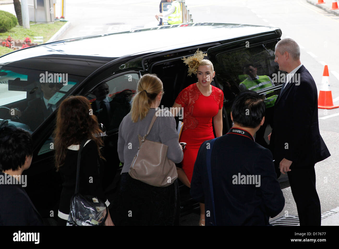 09.12.2012 - Hongkong; Kate Winslet (english actress) arrives at the ...