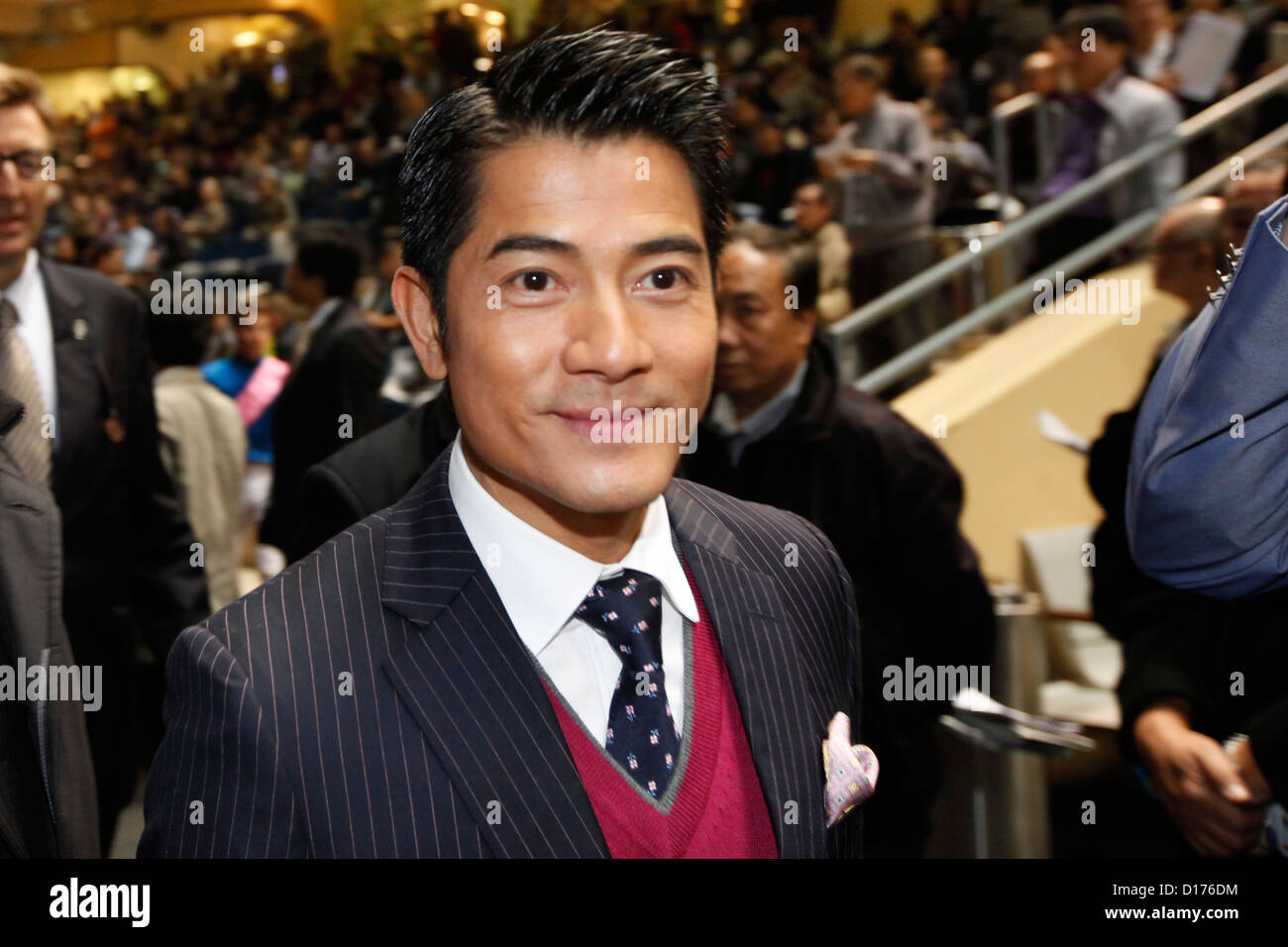 05.12.2012 - Hongkong; Aaron Kwok (Longines Ambassador of Elegance) in ...