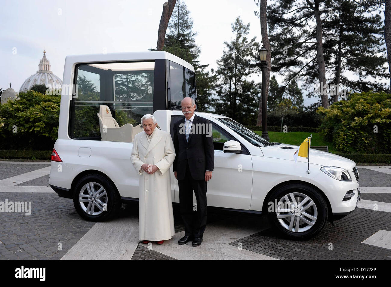 HANDOUT - A handout picture shows cjairman of Daimler AG Dieter Zetsche ...