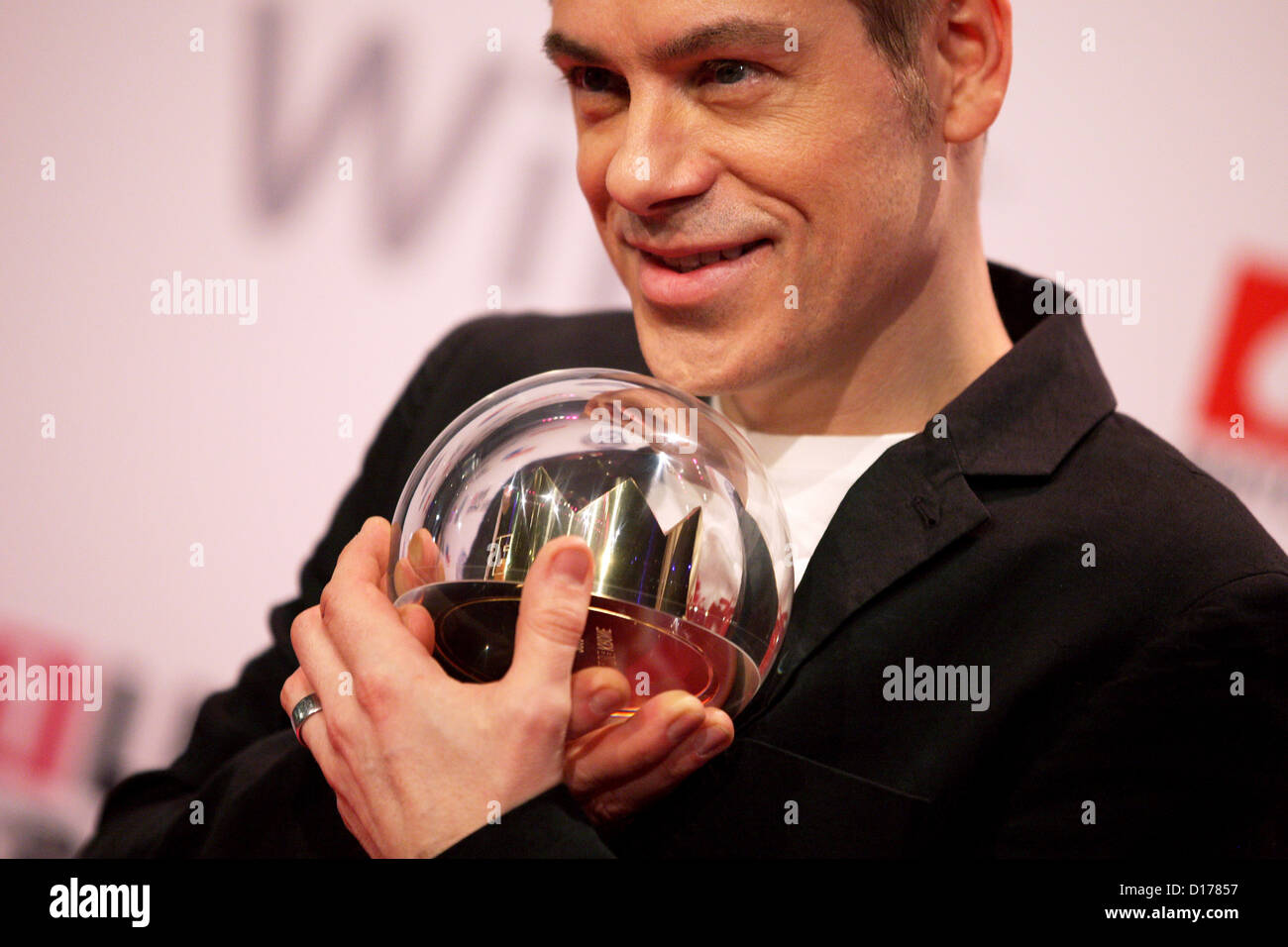 Comedian Michael Mittermeier celebrates his 'Best Comedy' award at the ...