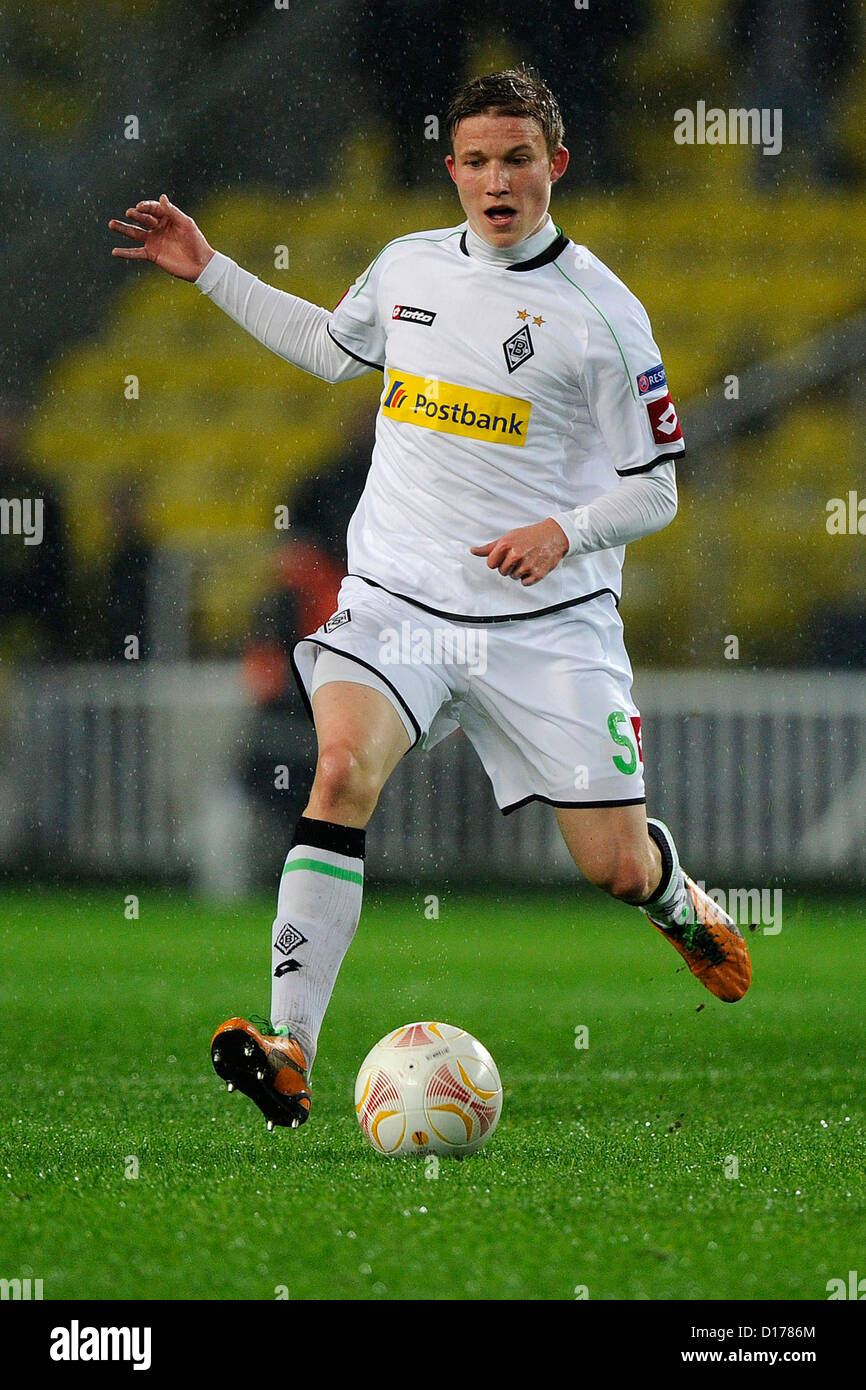 Alexander Ring of Moenchengladbach controls the ball during the UEFA ...