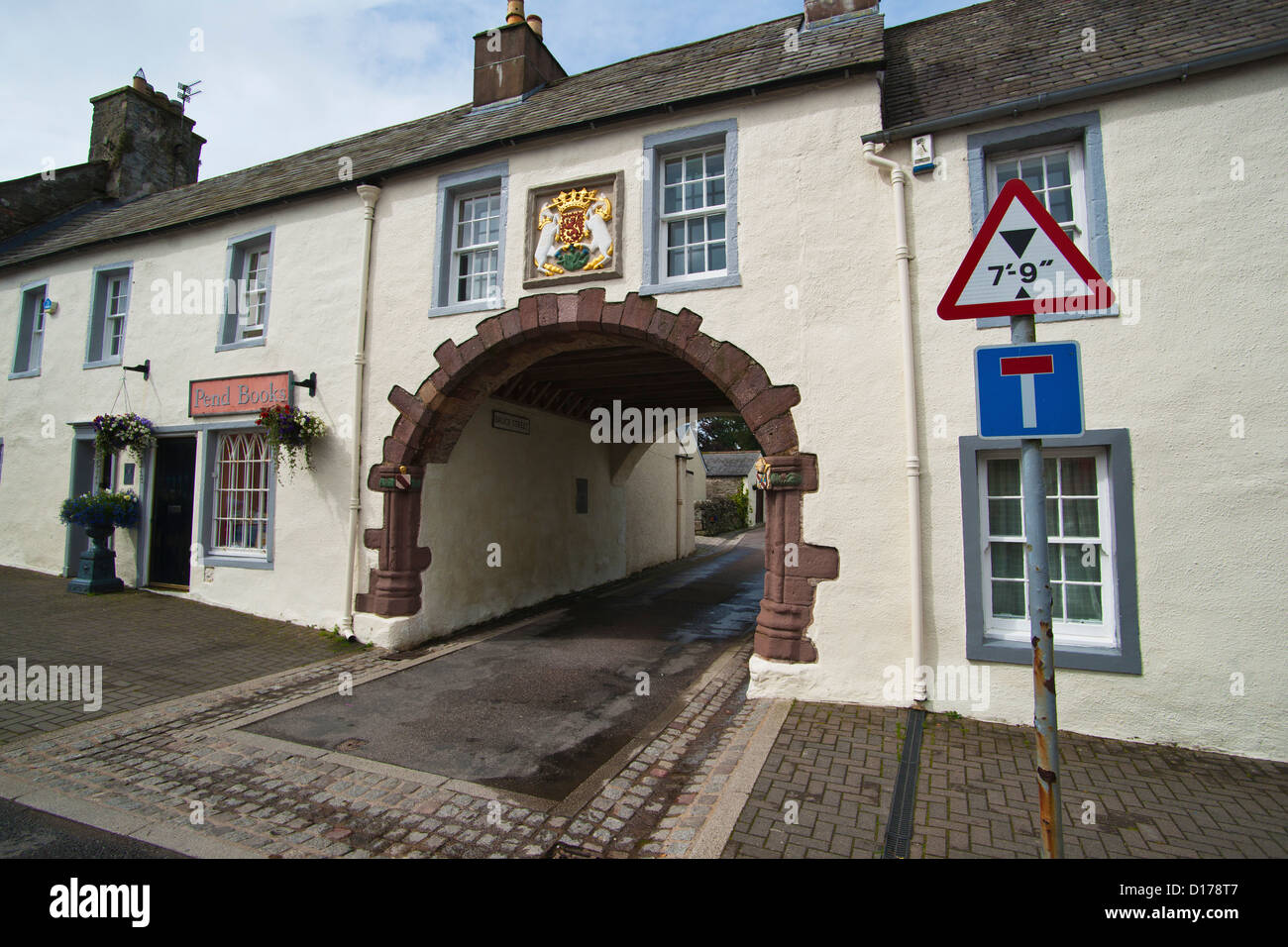 Historic, pend, Whithorn, the machars, Wigtownshire, Scotland Stock ...