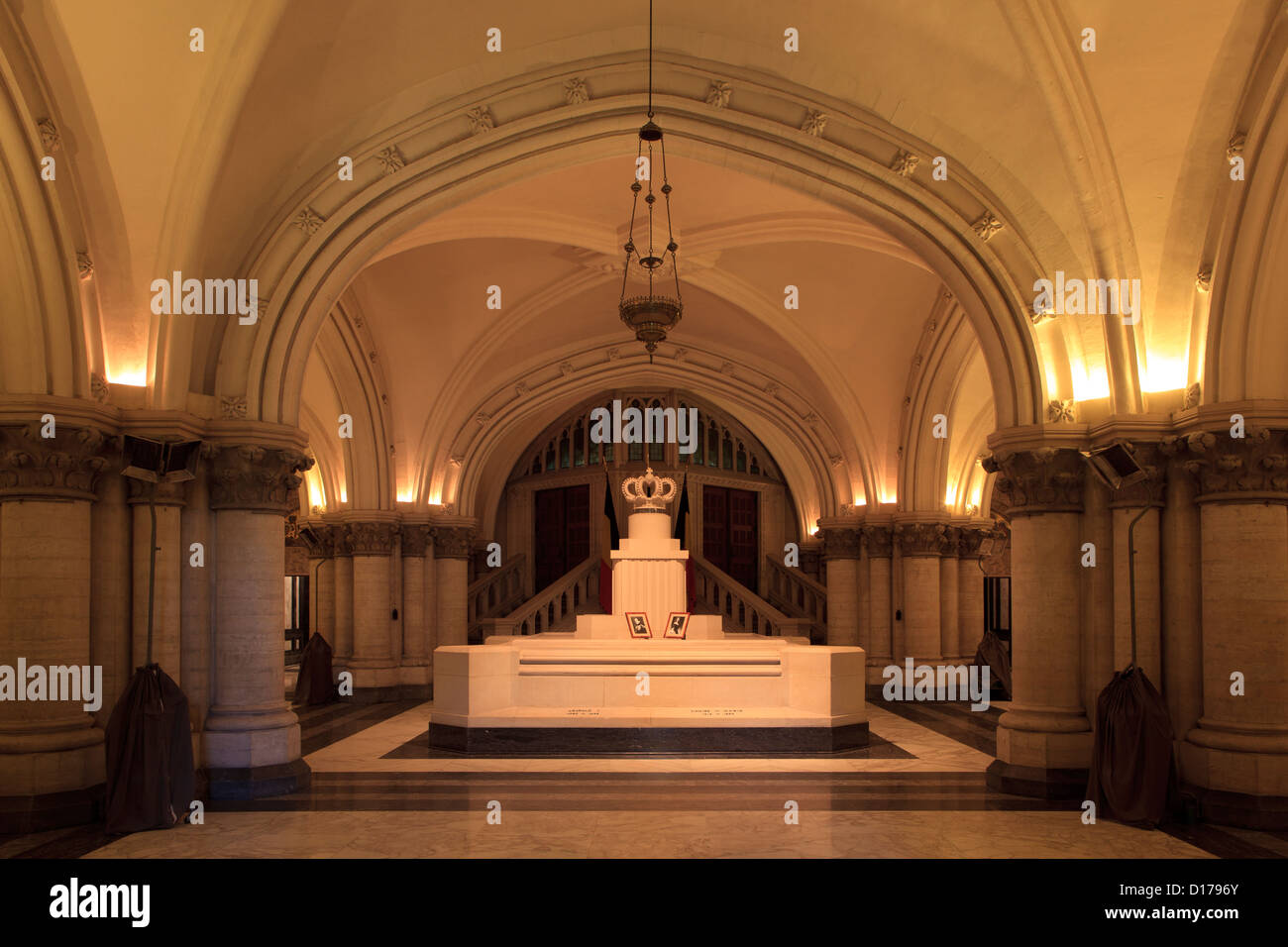 Grave of King Leopold I and Queen Louise-Marie at the Royal Crypt in ...