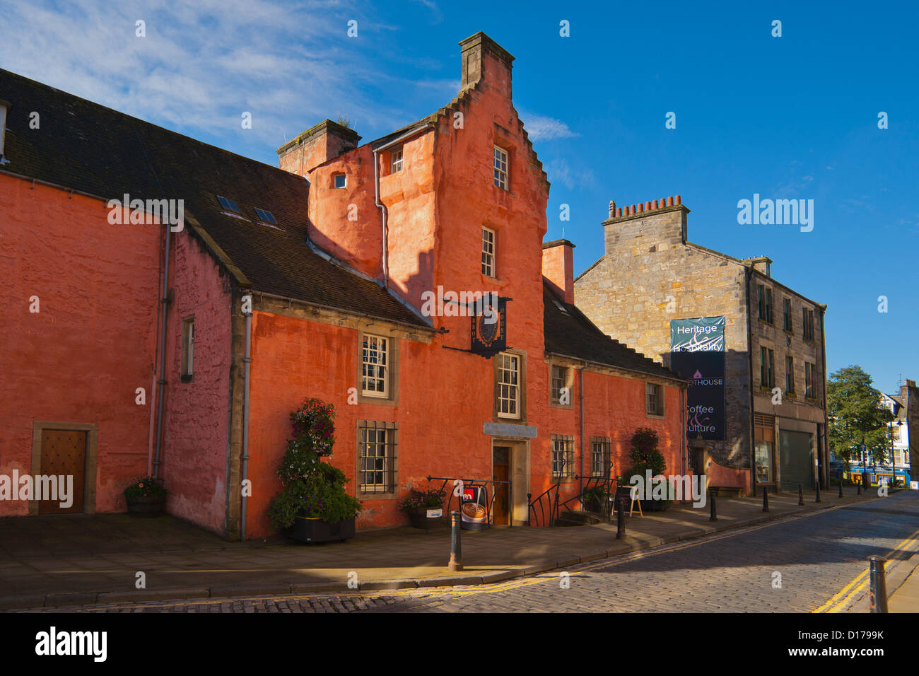 Abbot House, Heritage Centre, Dunfermline Abbey, Fife, Scotland, UK ...