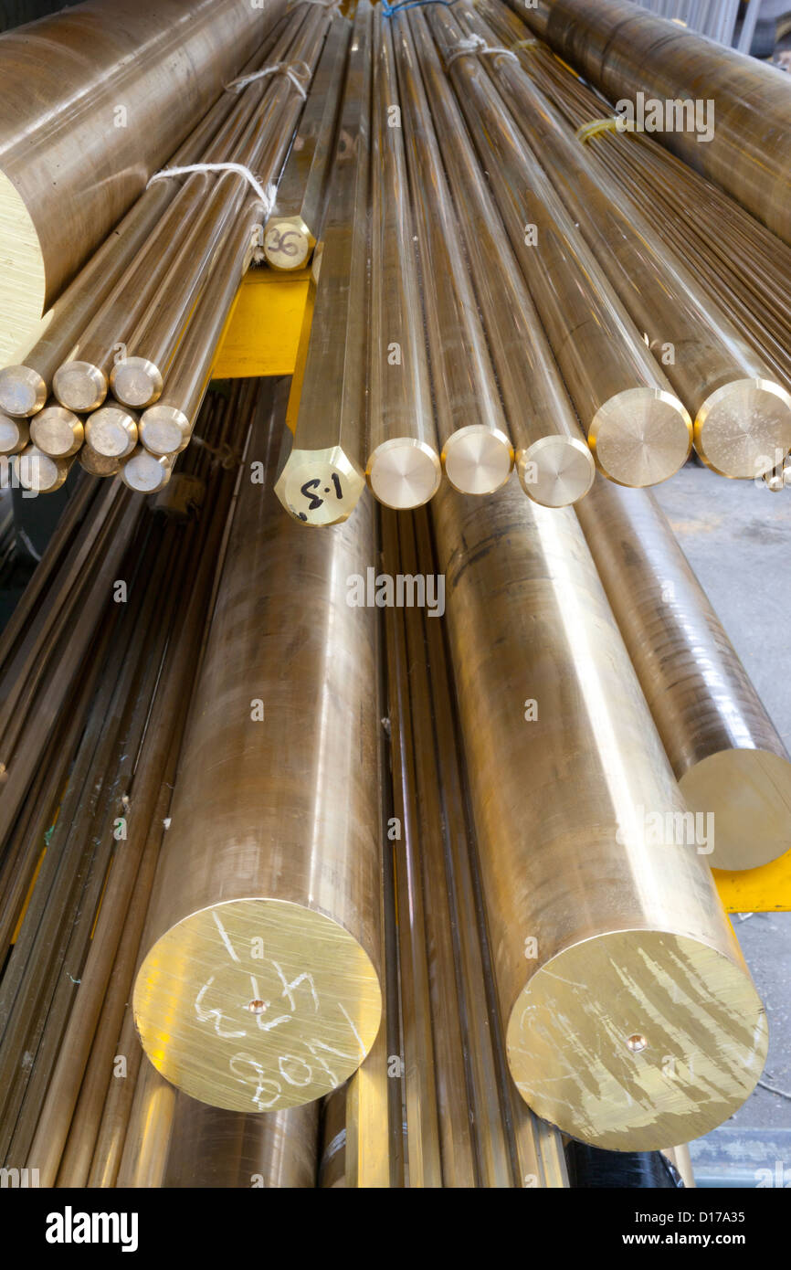Brass rods hi-res stock photography and images - Alamy