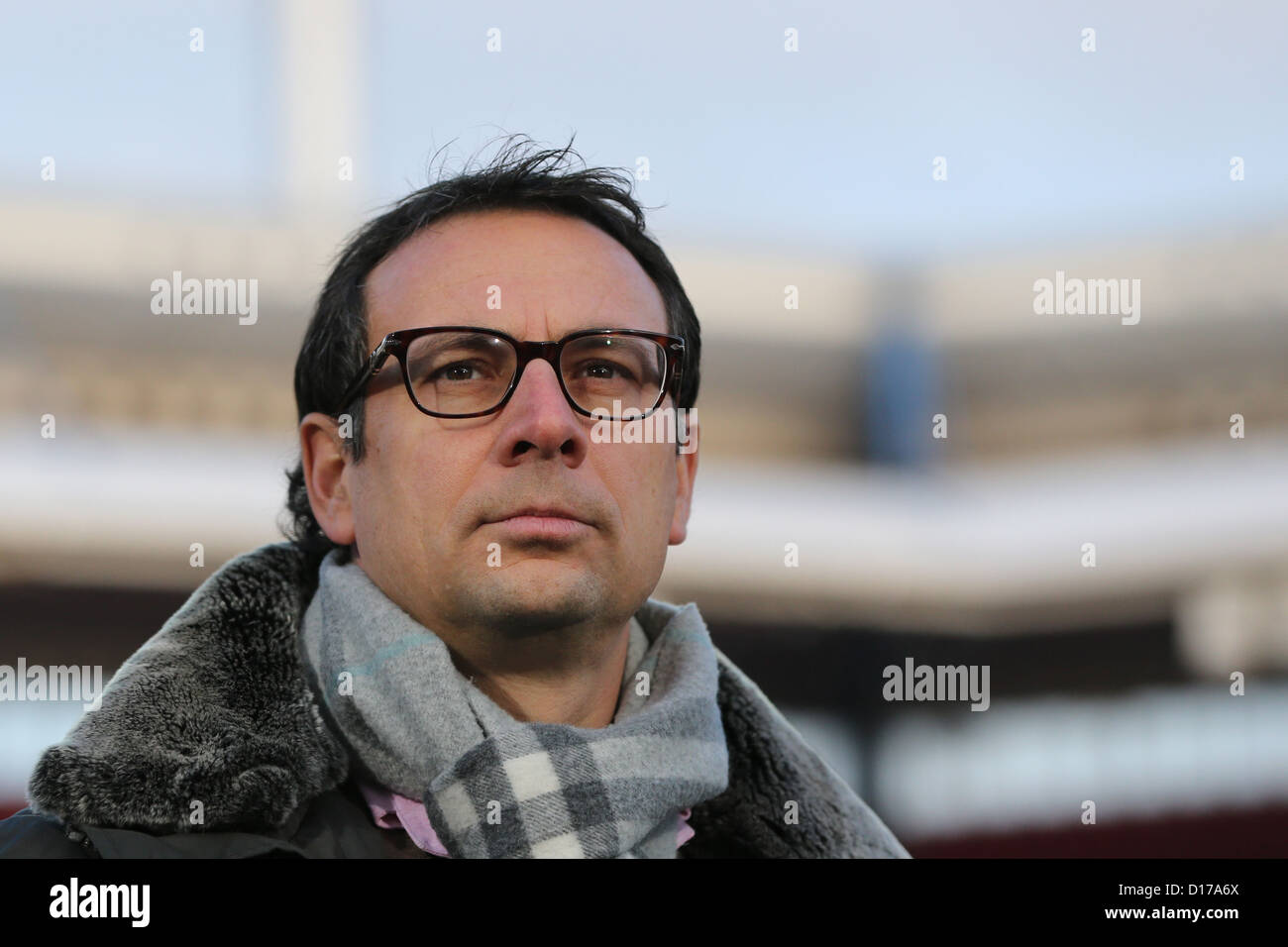Nuremberg's sporting director Martin Bader gives television interview ...