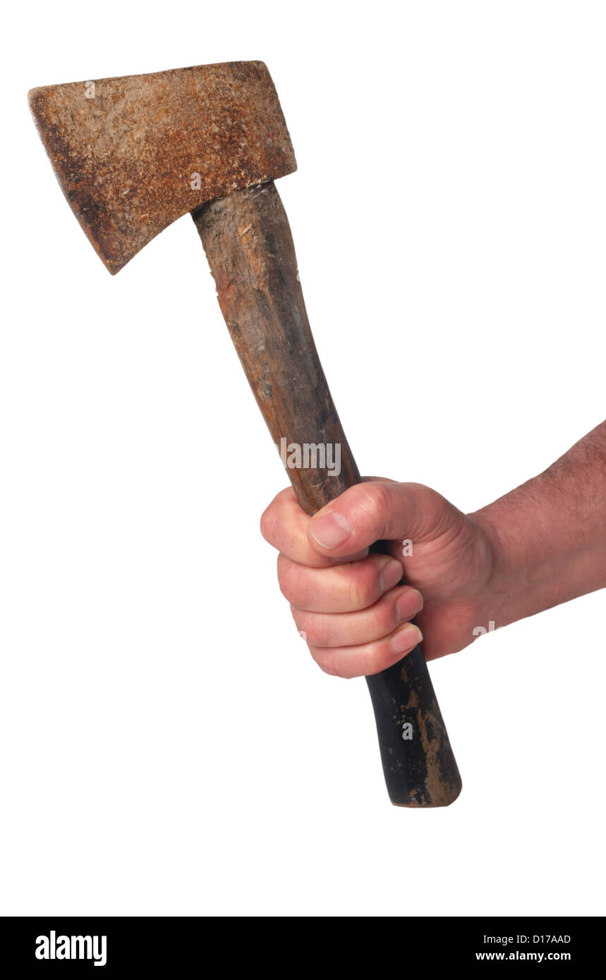 Old axe dirty axe hi-res stock photography and images - Alamy