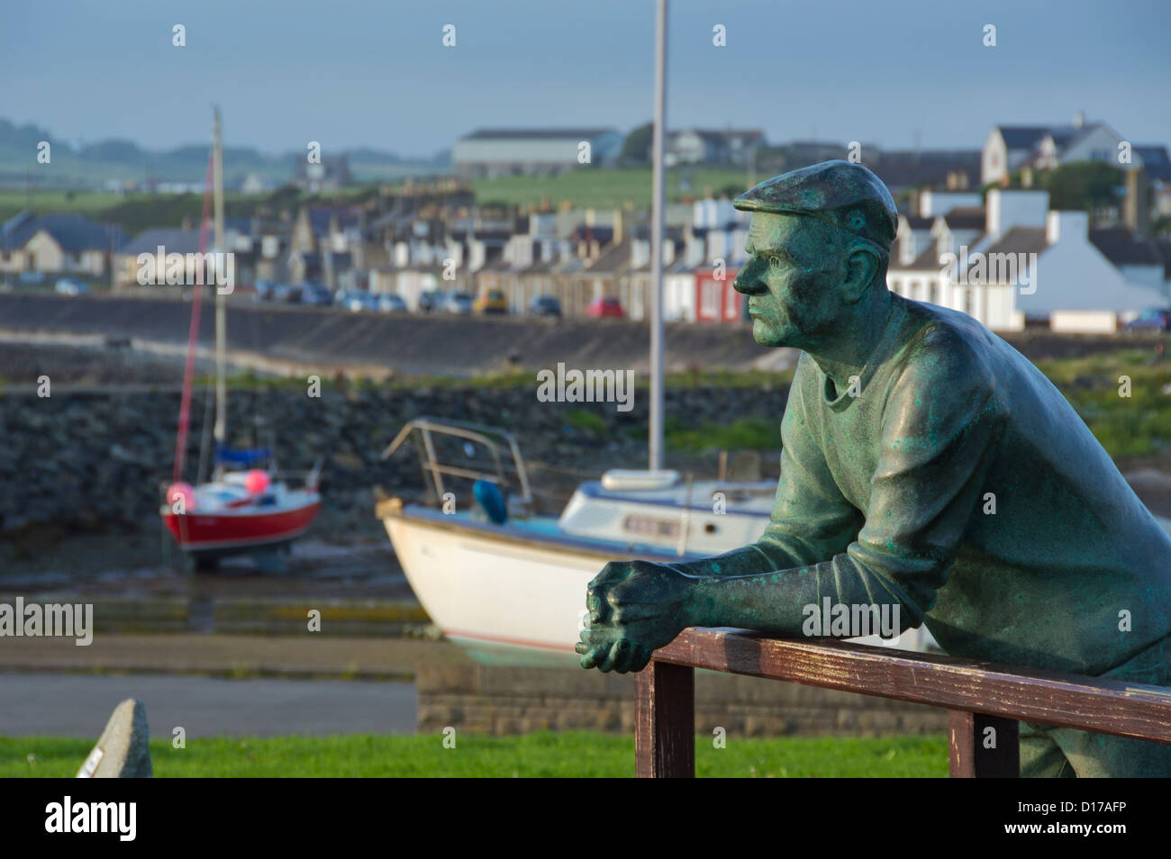 Port William harbour, the machars, Wigtownshire, Luce Bay, Scotland ...
