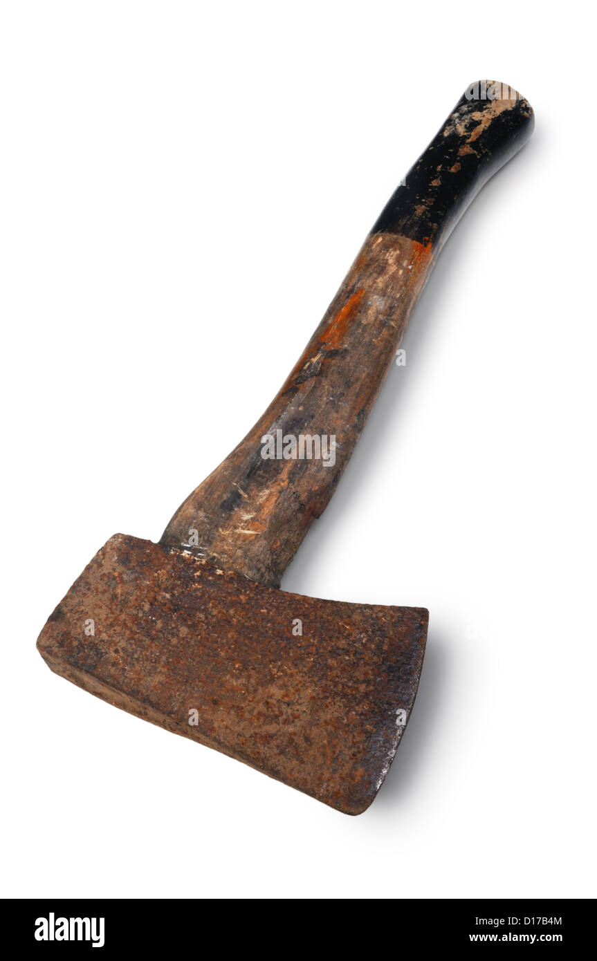 Old axe dirty axe hi-res stock photography and images - Alamy