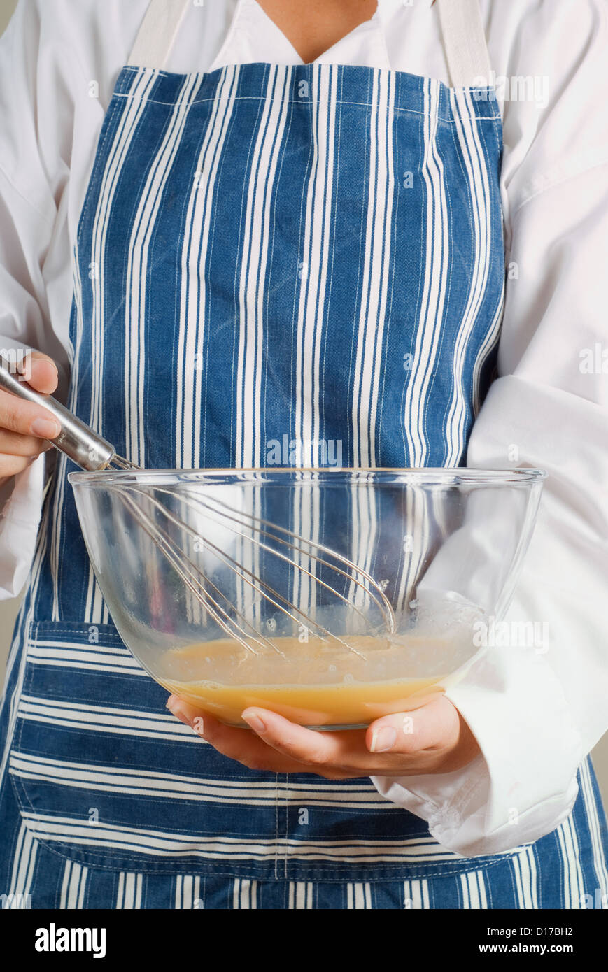 Bowl stirring woman batter mix hi-res stock photography and images - Alamy