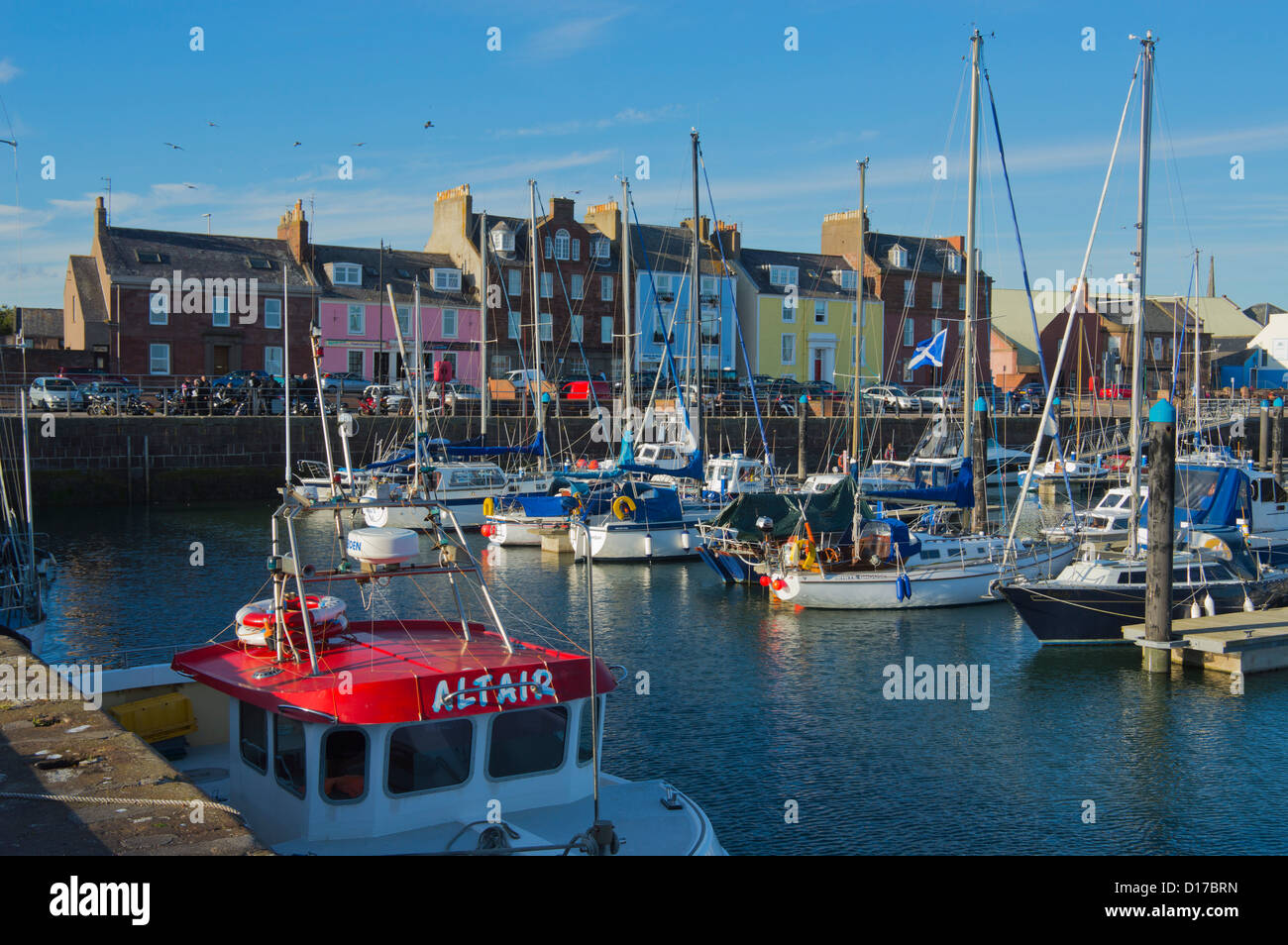 Arbroath harbour, Tayside, Scotland, UK Stock Photo - Alamy