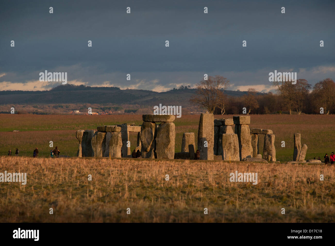 Stonehenge on Salisbury Plain is a prehistoric monument located in the ...