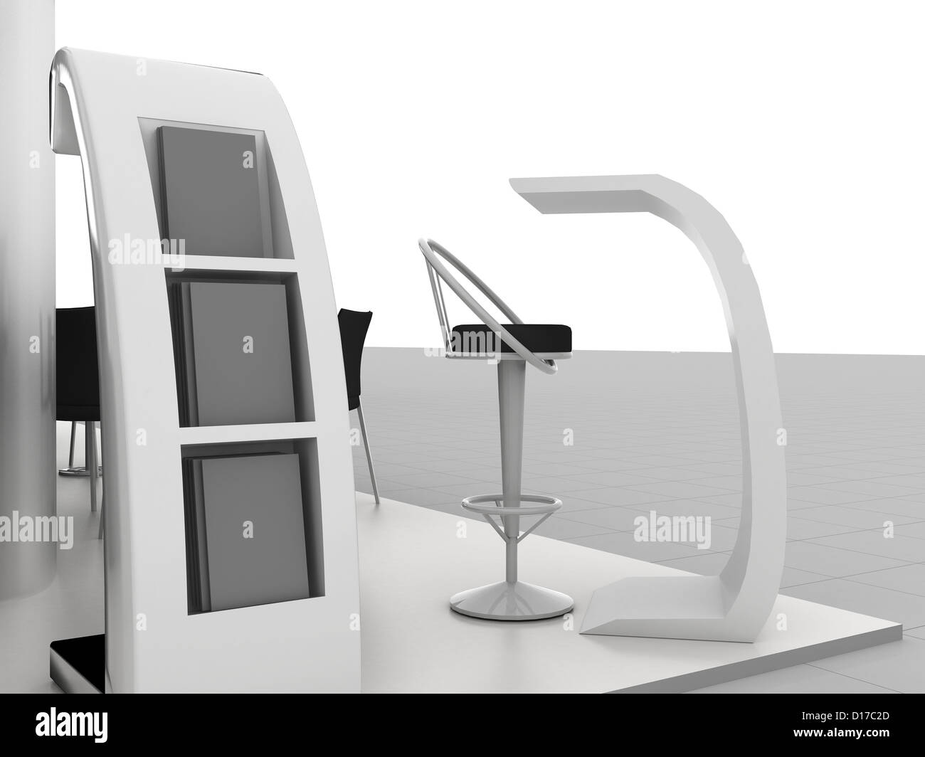 Exhibition Stand Interior/Exterior Sample Stock Photo - Alamy