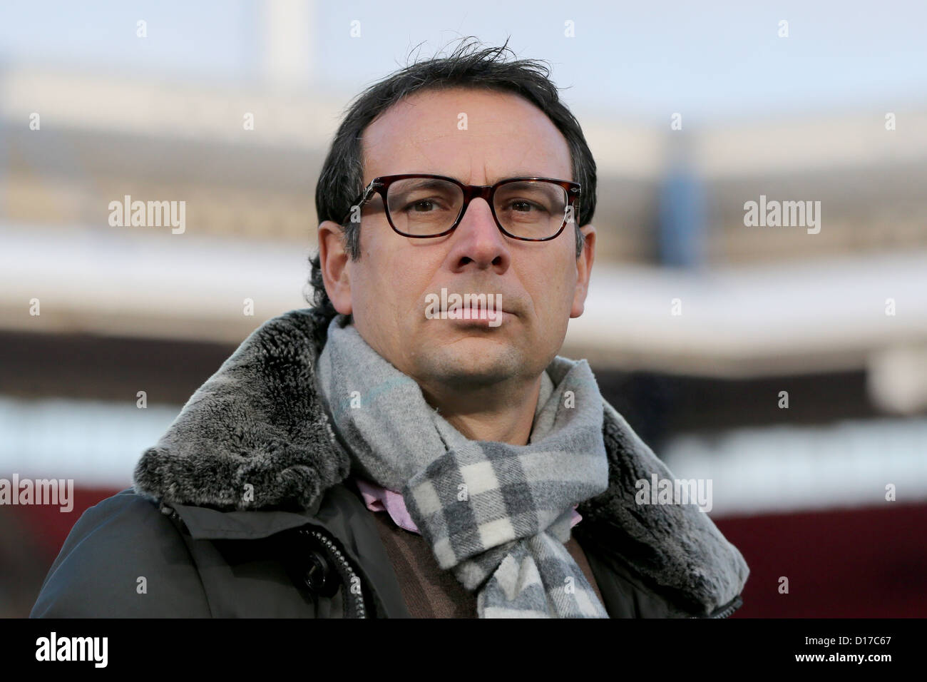 Nuremberg's sports director Martin Bader seen before the Bundesliga ...