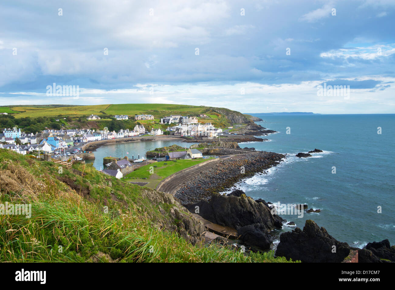 Portpatrick, harbour, Rhins of Galloway, Scotland, UK Stock Photo - Alamy