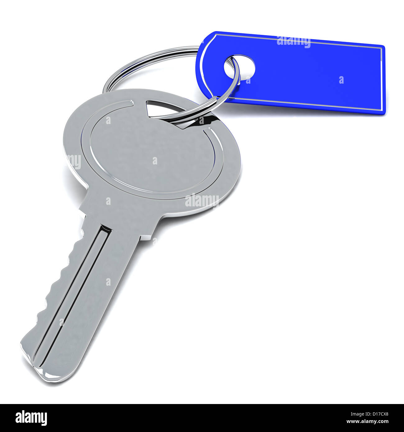3d home key blue house metal security hi-res stock photography and ...