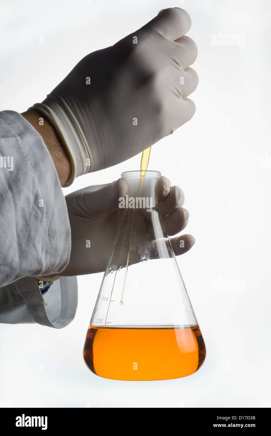 Italy, Naples, test tube in a pharmaceutical laboratory Stock Photo - Alamy