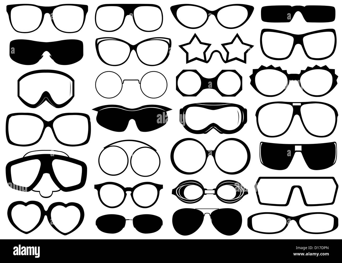 Retro eyeglasses hi-res stock photography and images - Alamy