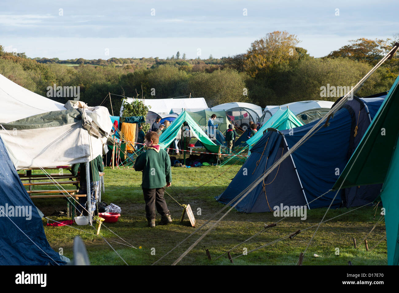 Scout camp uk hi-res stock photography and images - Alamy