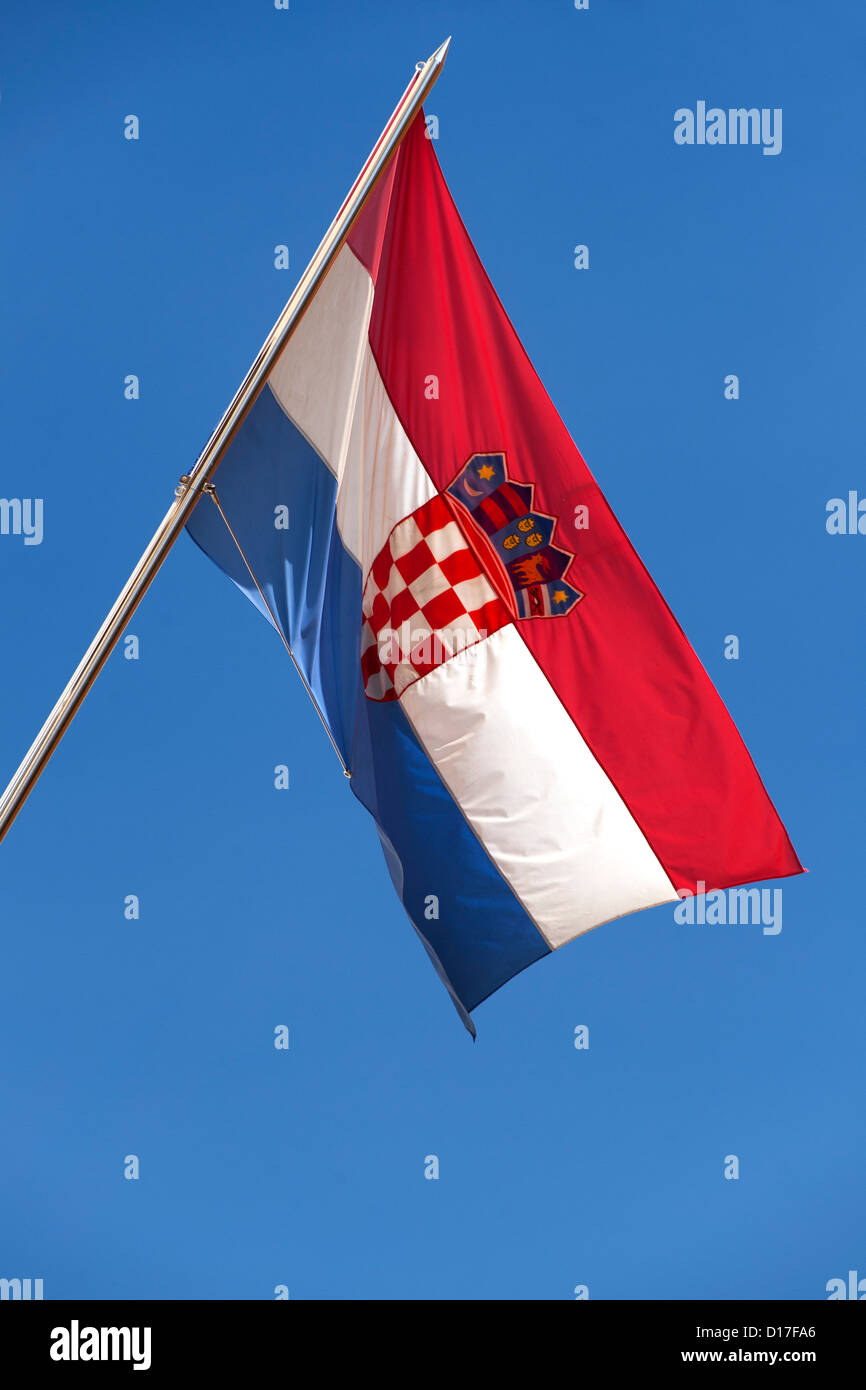 Red blue and white flag hi-res stock photography and images - Alamy