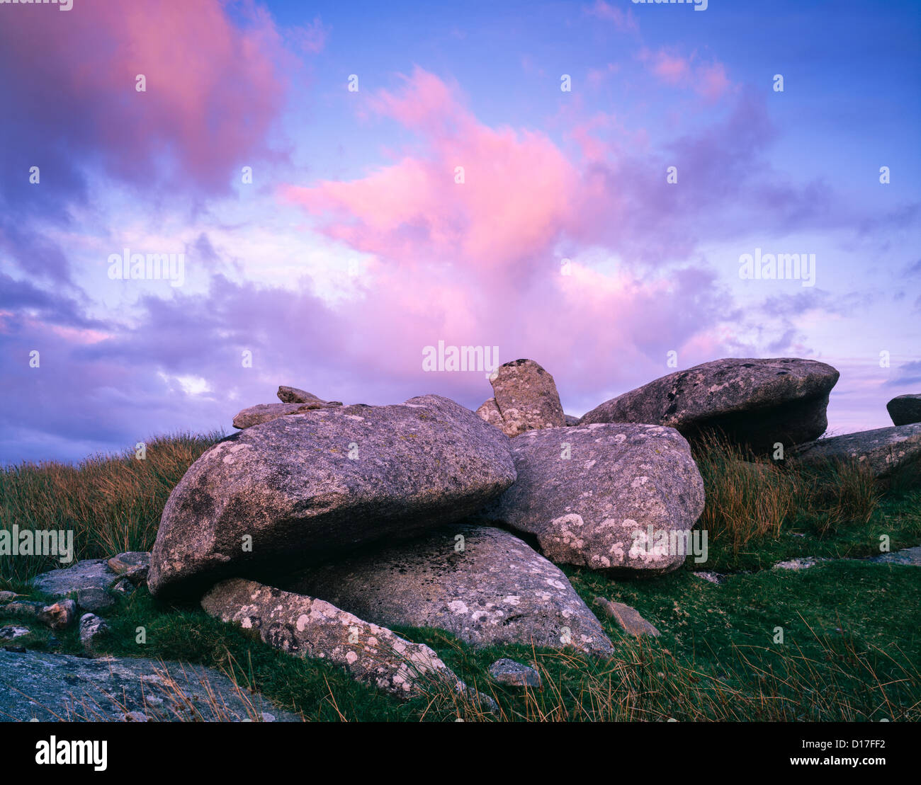 The Cheesewring on Stowe's Hill in Bodmin Moor near Minions, Cornwall ...