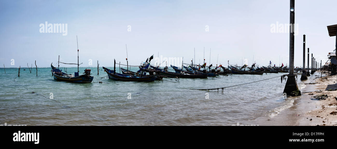 Thailand, Koh Samui (Samui Island), local fishing boats Stock Photo - Alamy