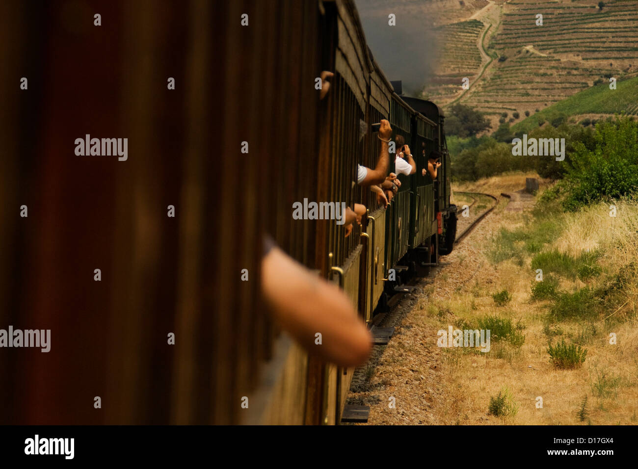 Duoro Historical Train Stock Photo - Alamy