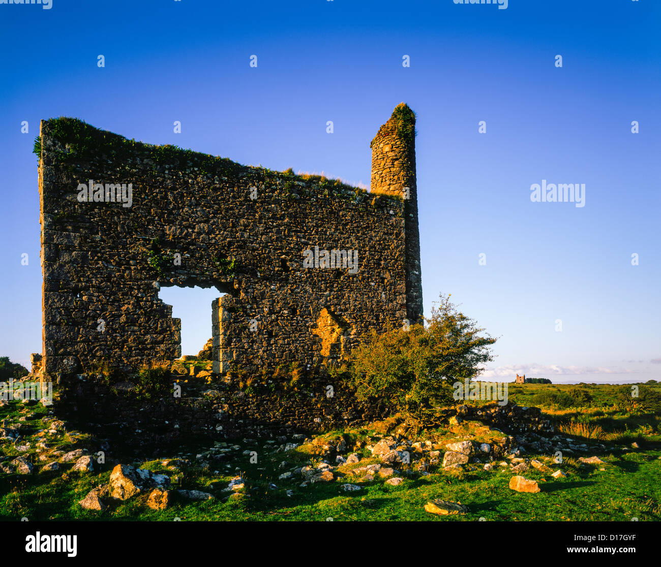 An old engine house ruin at the New Phoenix Mine, also known as the ...