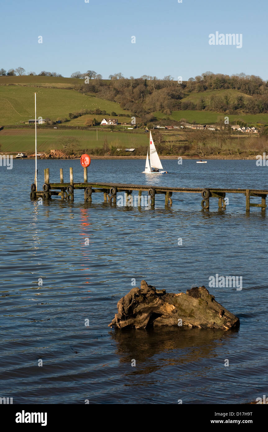 Sailing on the river Teign,Devon, abyss, black, boat, calm, challenge ...