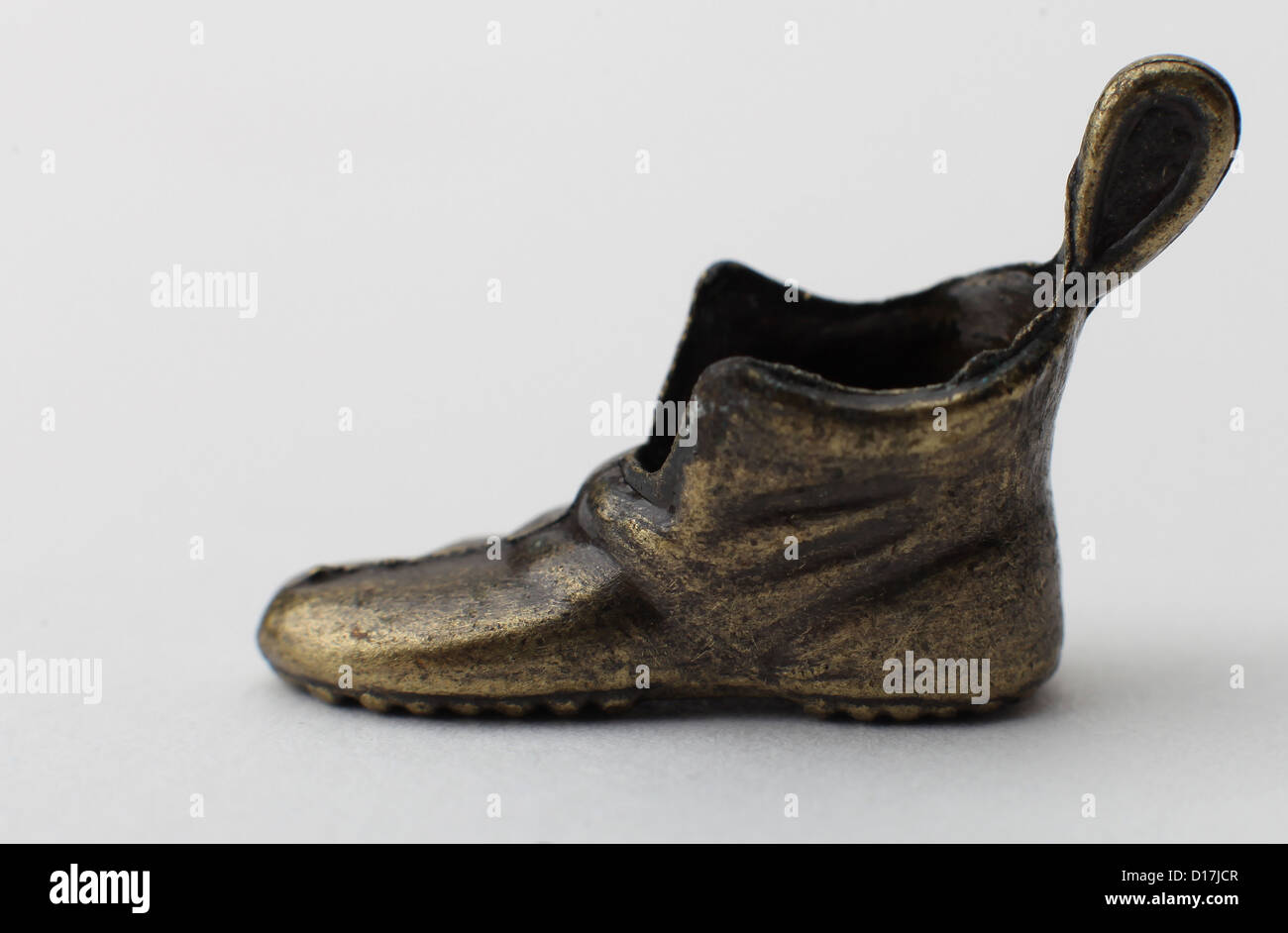 Metal boot players piece from the board game Monopoly Stock Photo - Alamy