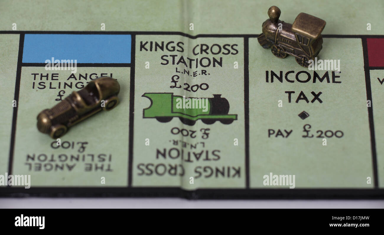 Monopoly kings cross station hi-res stock photography and images - Alamy