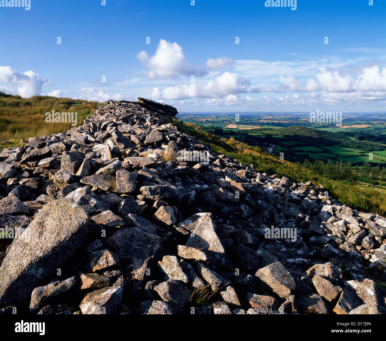 The Cheesewring on Stowe's Hill on Bodmin Moor near Minions, Cornwall ...
