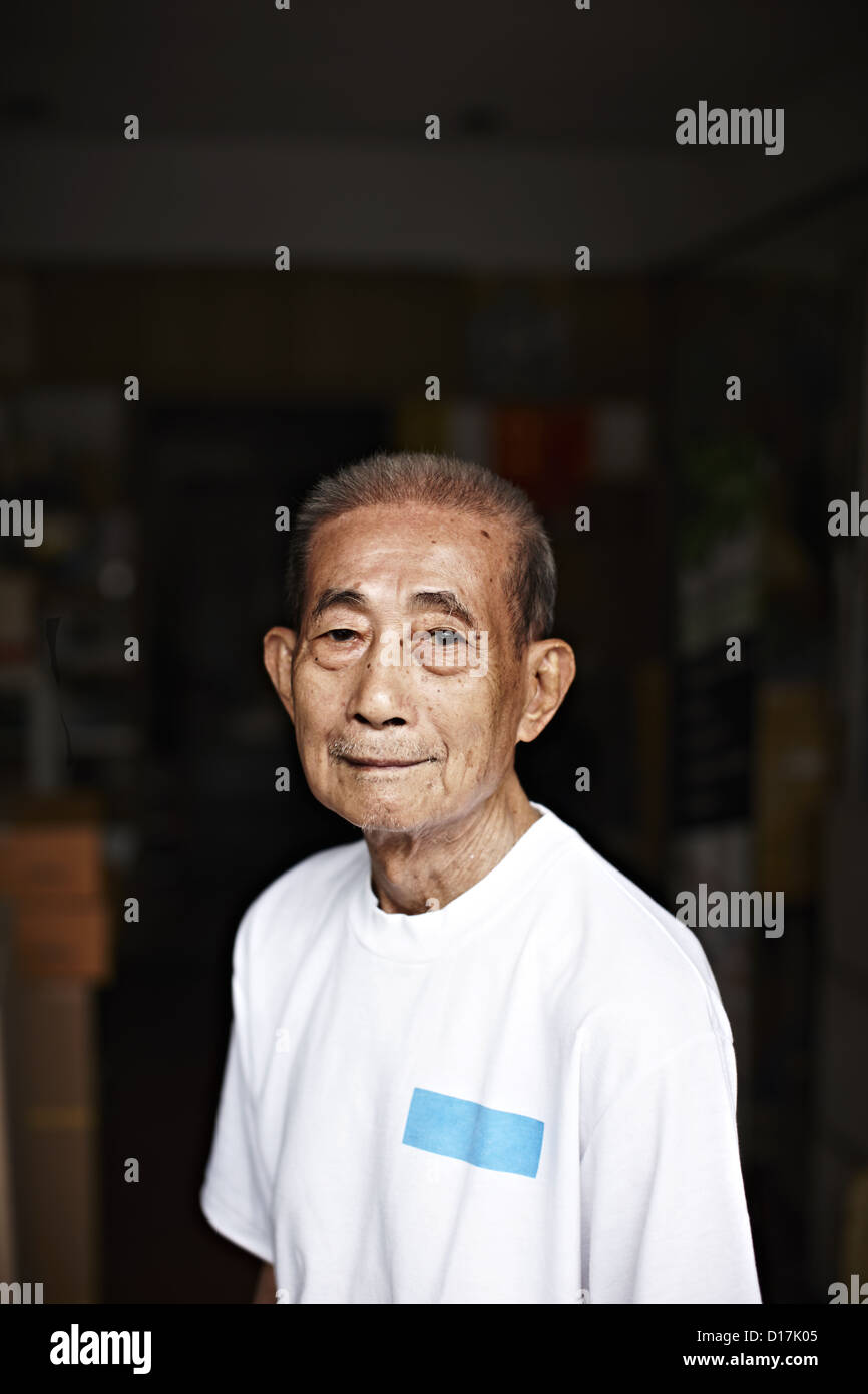 Older man exploring hi-res stock photography and images - Alamy