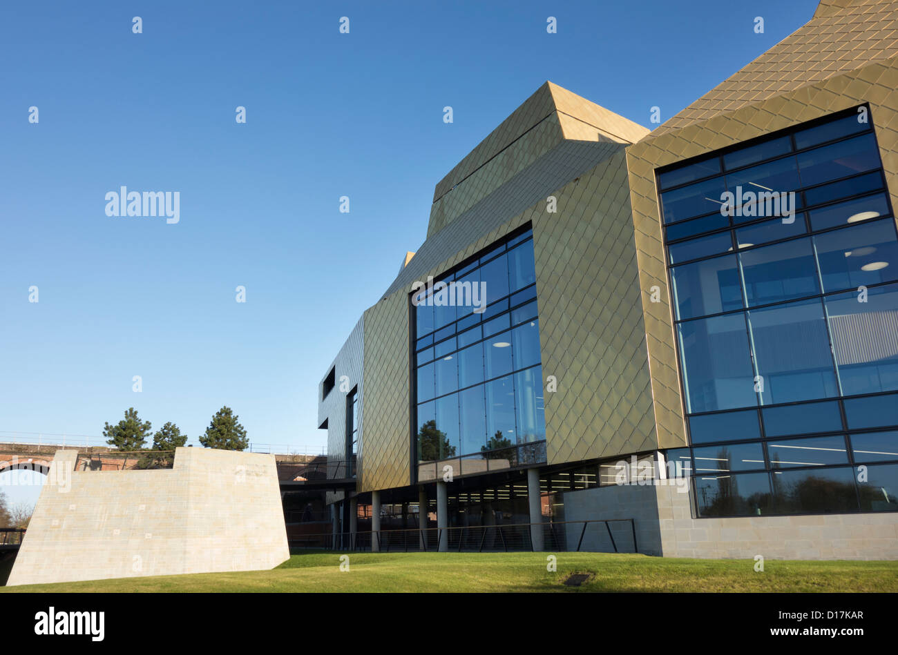 The new Worcester University library called The Hive Stock Photo - Alamy
